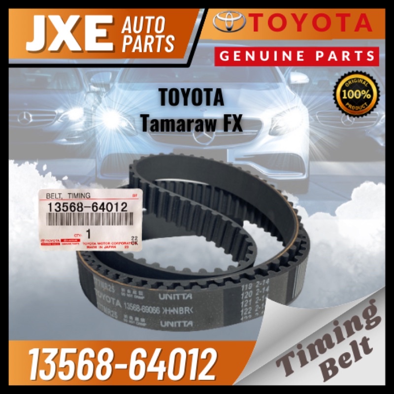 TOYOTA Timing Belt (13568-64012) (13568-69066) 1c/2c 177MR25 for Toyota ...