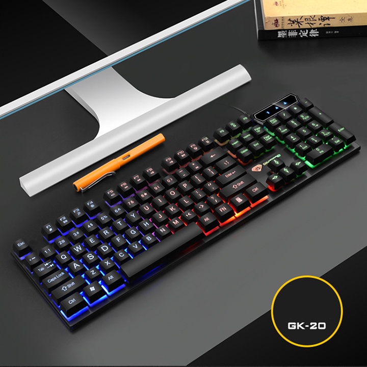 Divipard GK-20 multi-color led mechanical keyboard - standard ...