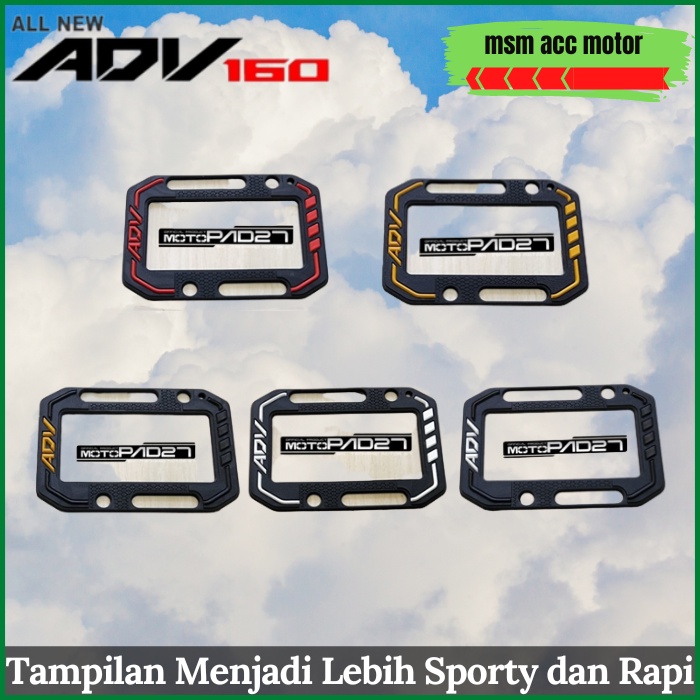 Motopad27 Premium Embossed Rubber Adv 160 Speedometer Sticker | Shopee ...