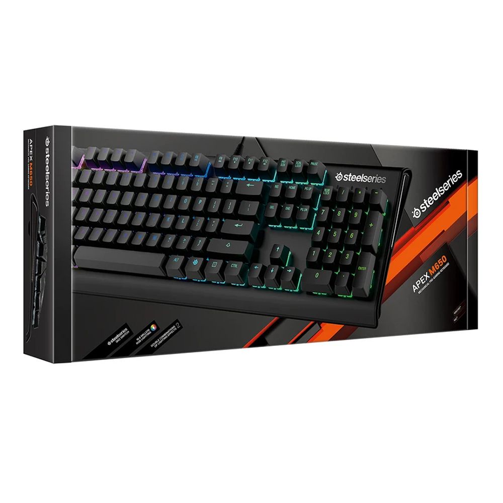 SteelSeries Apex M650 Gaming Mechanical Keyboard | Shopee Philippines