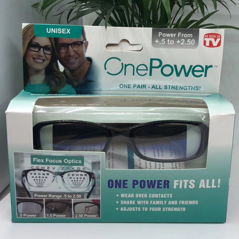 Reading Glasses One Power Readers High Quality Women Men Auto Adjusting ...