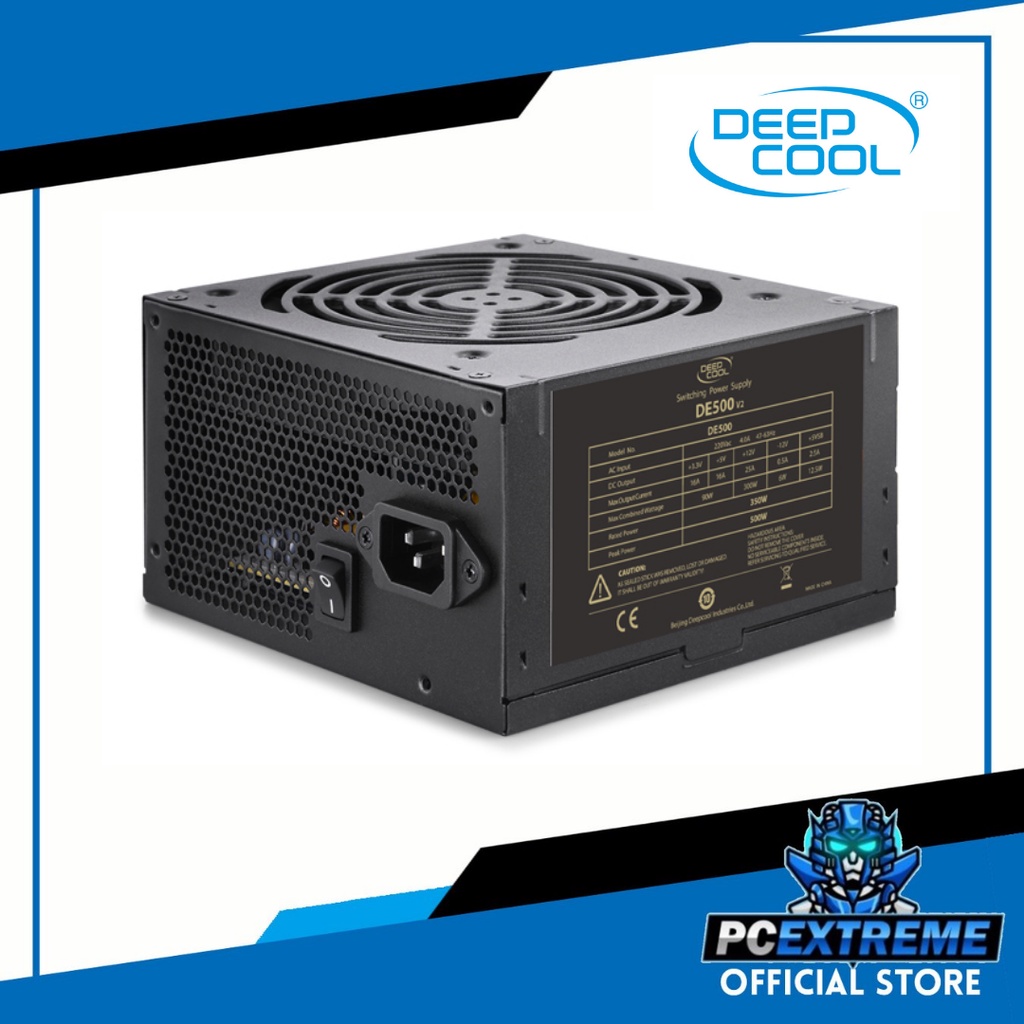 DEEPCOOL DE500 V2 500W ATX POWER SUPPLY | Shopee Philippines