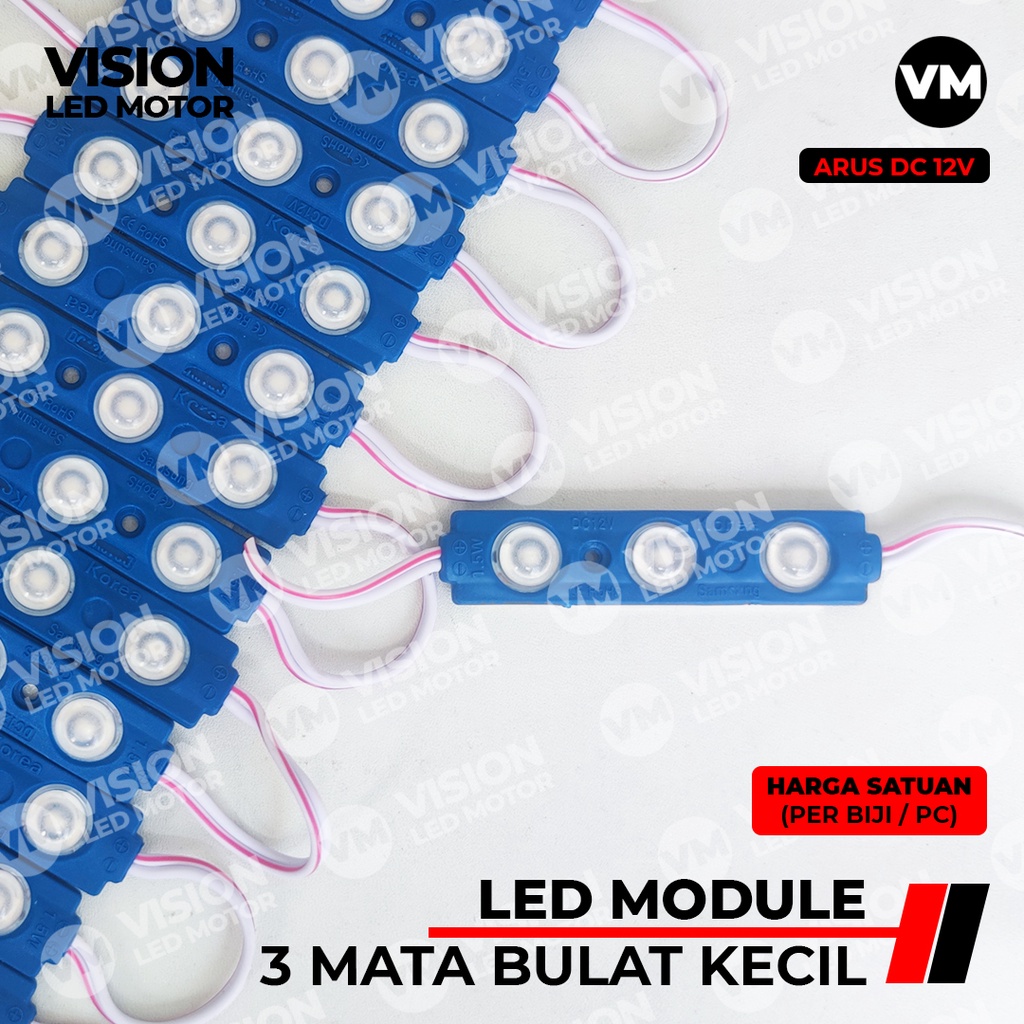 MATA Led RENTENG / MODULE 3 SMALL EYES PRICE PER SEED (ONE) | Shopee ...