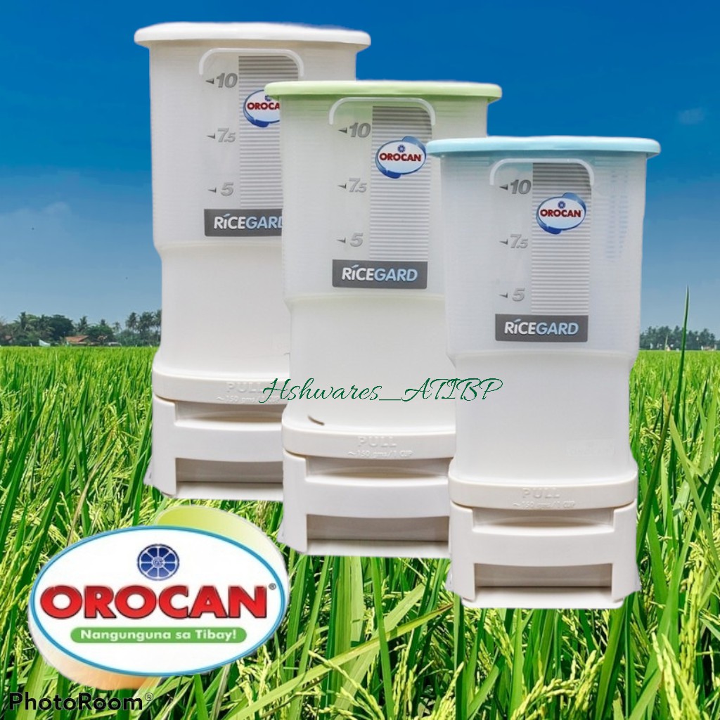 OROCAN RICEGARD/RICE DISPENSER 10KG-6880 | Shopee Philippines