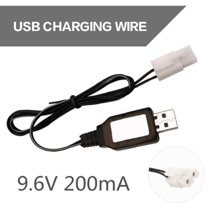NiCd/NiMH Battery 9.6V USB Charger Tamiya Connector for RC Car Boat ...