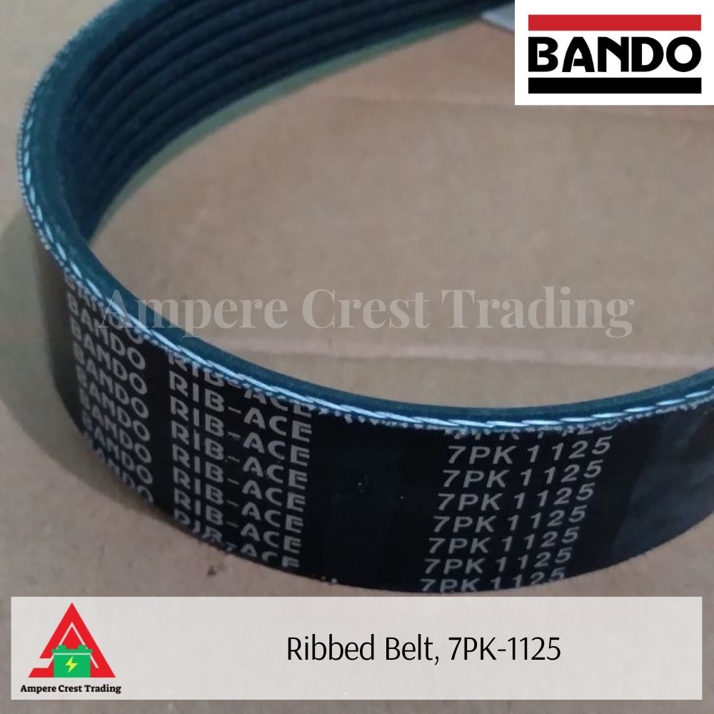 Bando Belt 7pk1125 Nissan Almera N17 1 5l Hr15de 2013 2021 7pk 1125