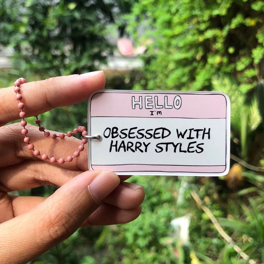 Harry Styles Obsessed Keychain | Shopee Philippines
