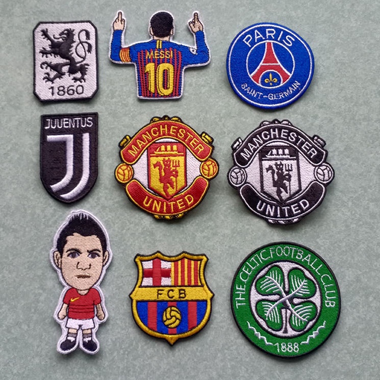 Embroidered Barcelona Liverpool AC Milan Manchester United Juventus ...