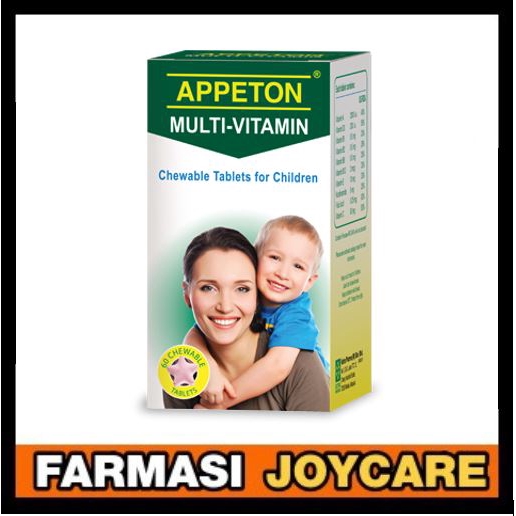 Appeton Multi-Vitamin / Multivitamin Chewable Tablet 60's (Exp ...