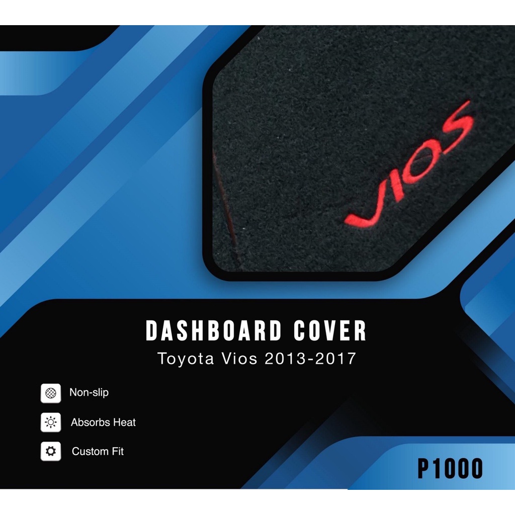 TOYOTA VIOS 2019-2025 DASHBOARD COVER / DASH BOARD COVER | Shopee ...