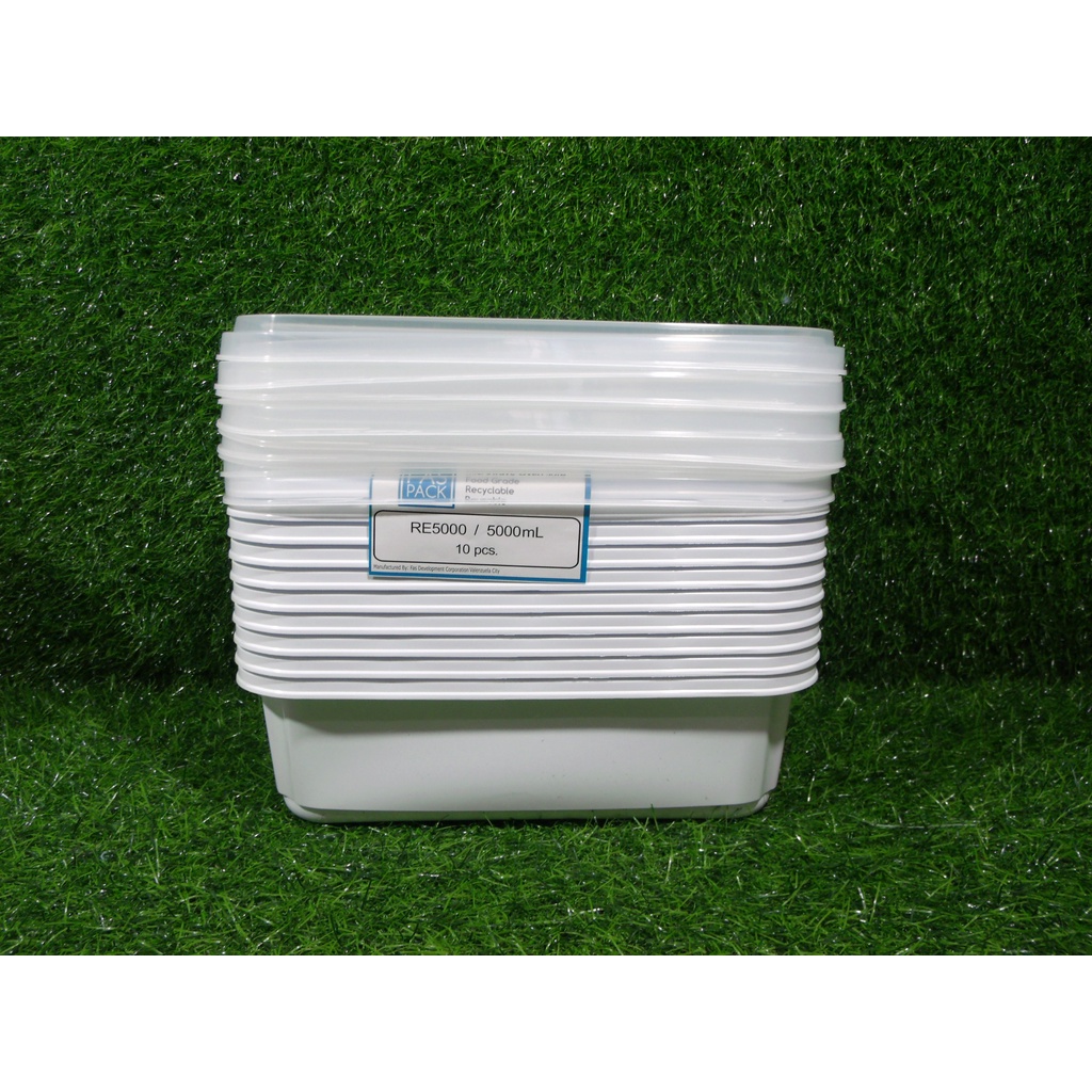 #RE-5000 FAS pack brand Cater microwavable tray (10pcs) | Shopee ...