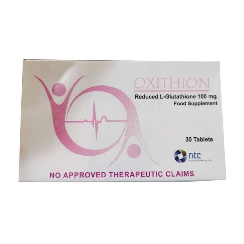 Oxithion Reduced L-Glutathione 100mg Food Supplement | Shopee Philippines