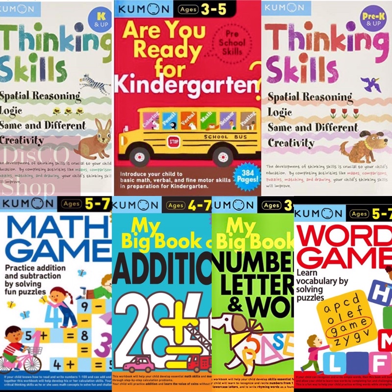 Activity Workbooks - Kumon | Shopee Philippines