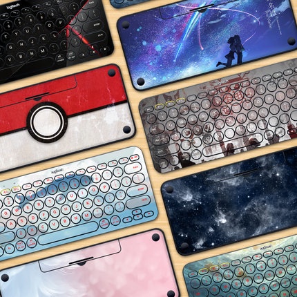 Logitech stickers K380 K480 keyboard color full cover waterproof suit ...