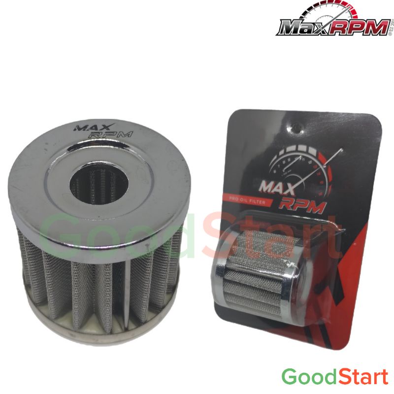 MAX RPM WASHABLE OIL FILTER STAINLESS SNIPER VEGA TFX R15 XMAX RAIDER ...