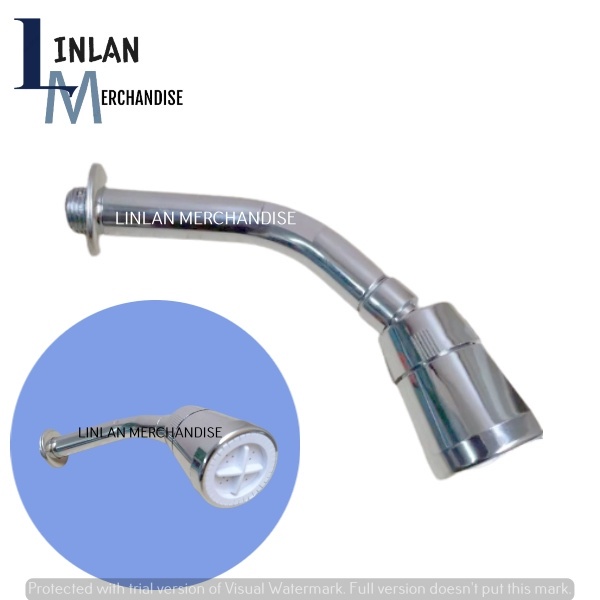 1 PC Wall Mounted Chrome Plated Mini Shower Head (0514) | Shopee ...