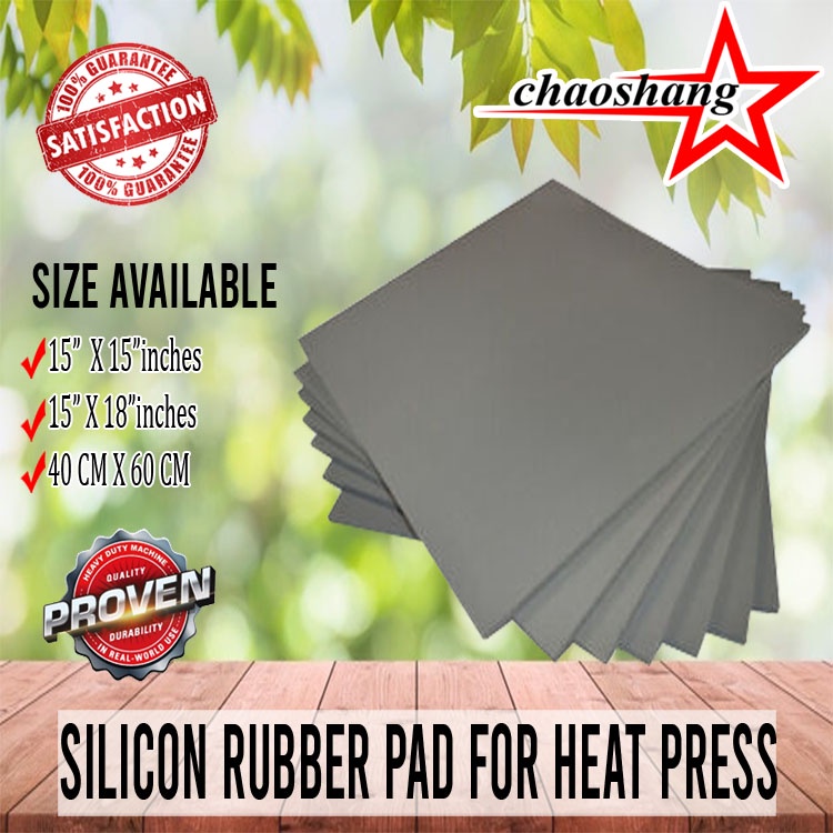 Heating pad(silicone rubber) A4 A3 40X60 size for heatpress | Shopee ...