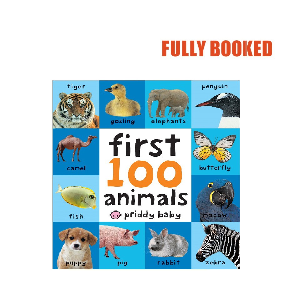 First 100 Animals (Board Book) by Roger Priddy | Shopee Philippines