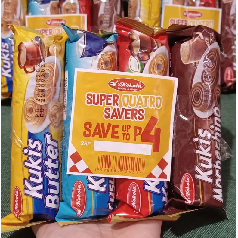 Kokola Kukis Super Quatro Savers | Shopee Philippines