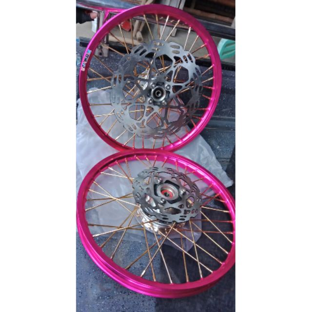 Rimset for Raider 150 carb & Fi (Taikom,CHANTARA RIM) | Shopee Philippines