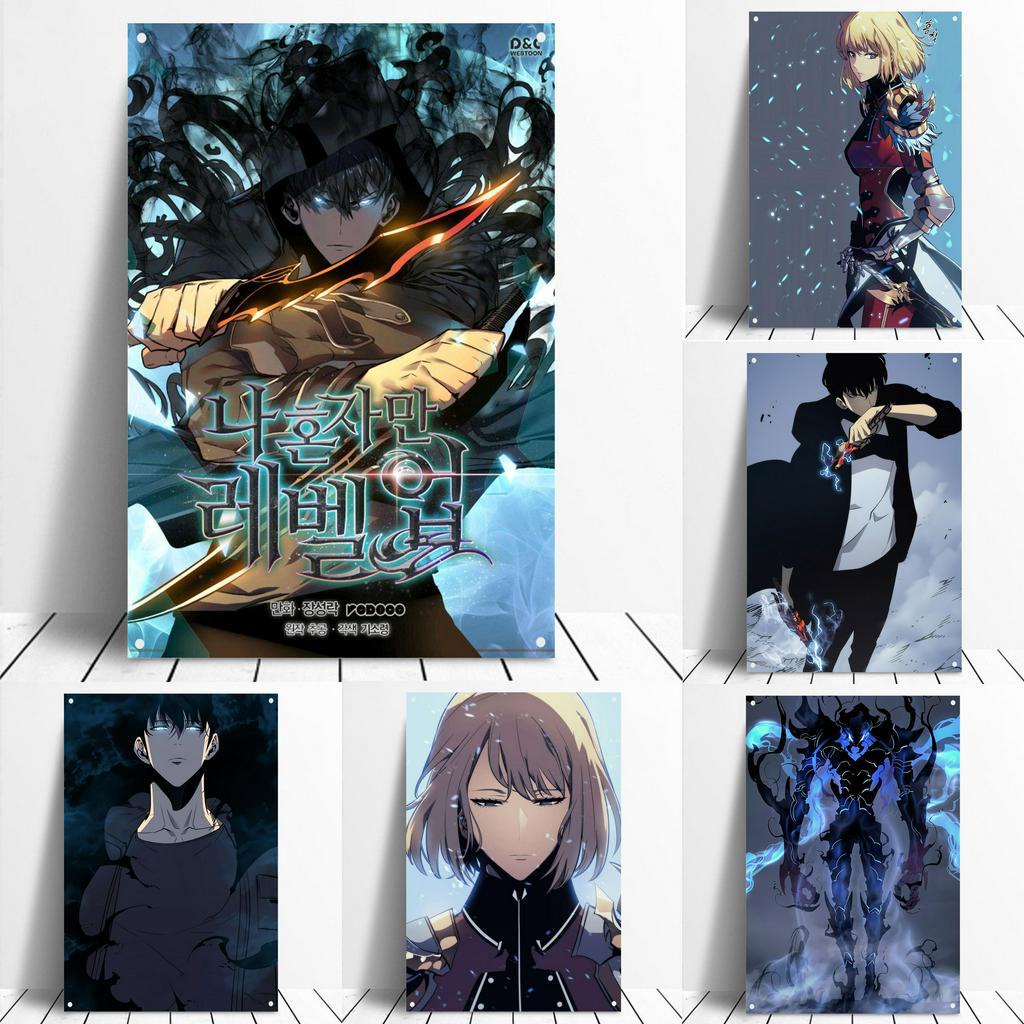 Solo Leveling Metal Poster Tv Shows Movie Game Anime Tin Sign Wall Art ...