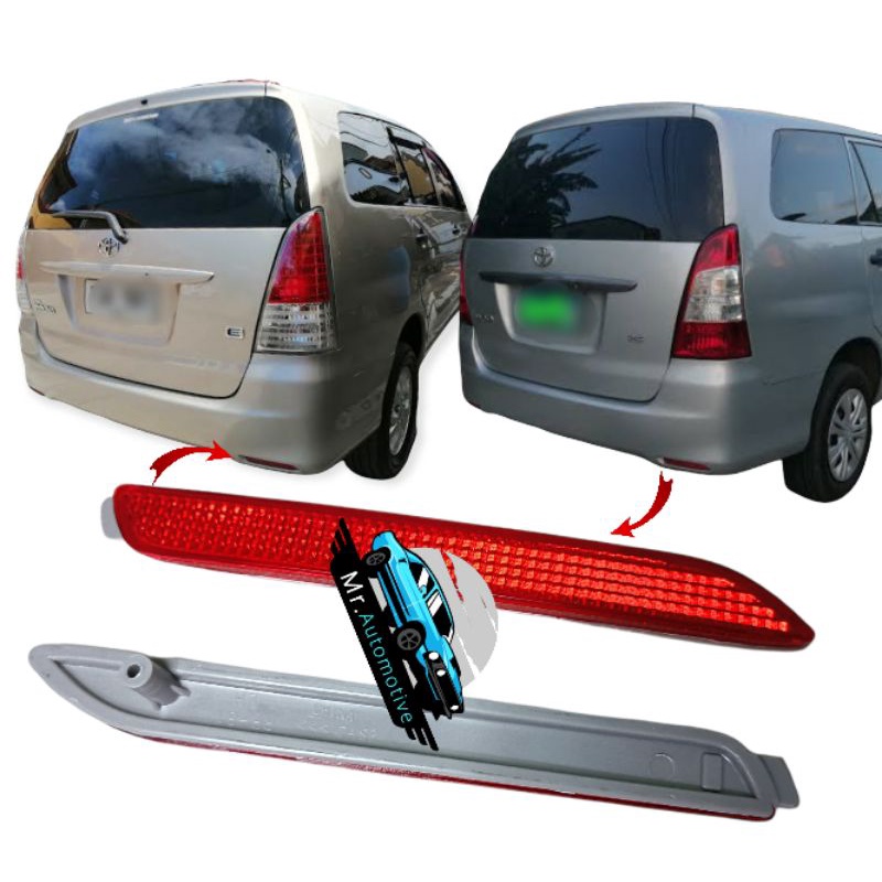 Rear Bumper Reflector Innova 2009-2015 Model | Shopee Philippines