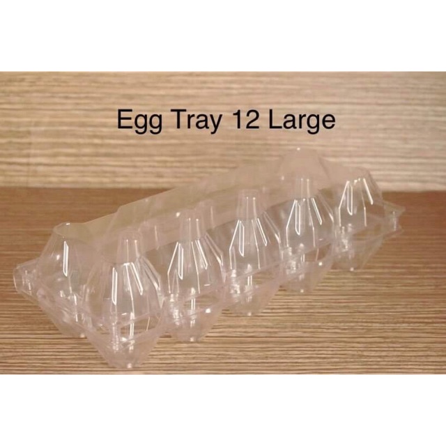Plastic Egg Tray 12 Large (62 pc) - 7 php/pc | Shopee Philippines