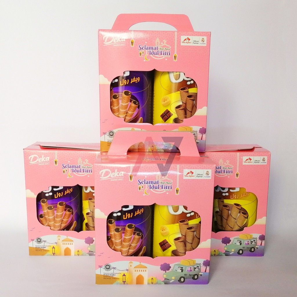 Hampers | Deka WAFER ROLL | Parcel CONTAINS 2 CANS 125g X 2 | Sweet ...