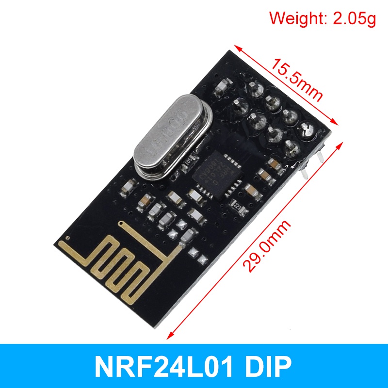 NRF24L01+ 2.4G wireless data transmission module 2.4GHz NRF24L01 upgrade version NRF24L01+PA+LNA ...