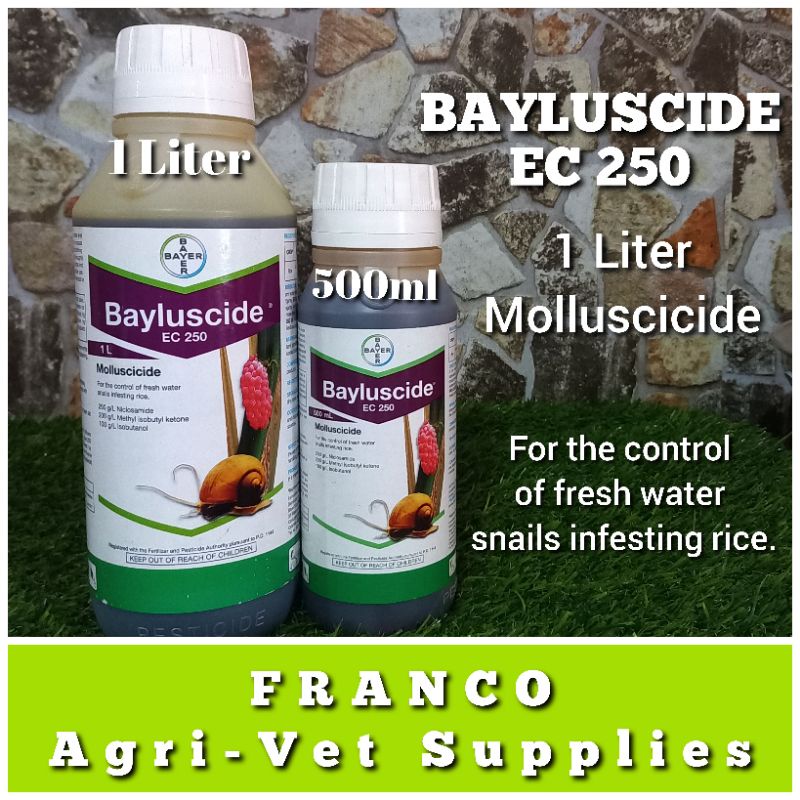Bayluscide EC 250 Molluscicide ( 500ml / 1 Liter ) | Shopee Philippines