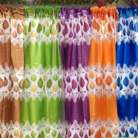 (MW-69) Sheering Raffles Curtain Good Quality Simple Curtain Without ...