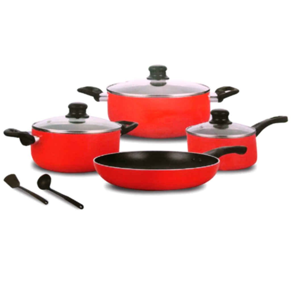 Chefline Non-Stick Cookware Set LAST STOCK LEFT - (9pcs) | Shopee ...
