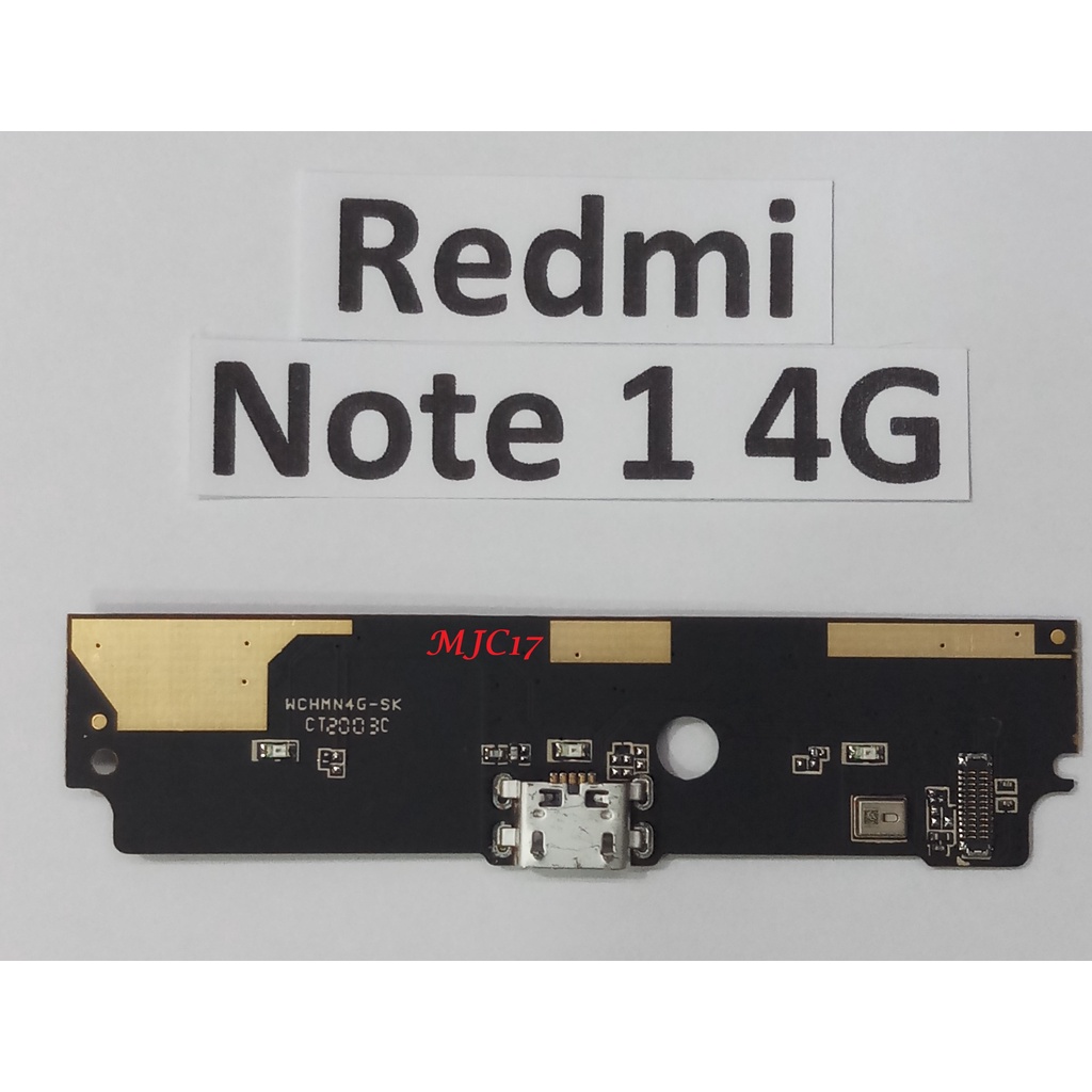 Pcb Conector Redmi Note 1 4G Flexible Charging Connector Board | Shopee ...