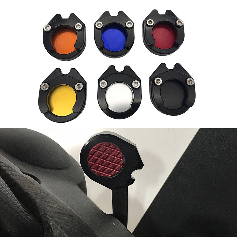 SEMSPEED Foot Kick Side Stand Enlarger Pads Plate For NMAX V1 V2 NMAX ...