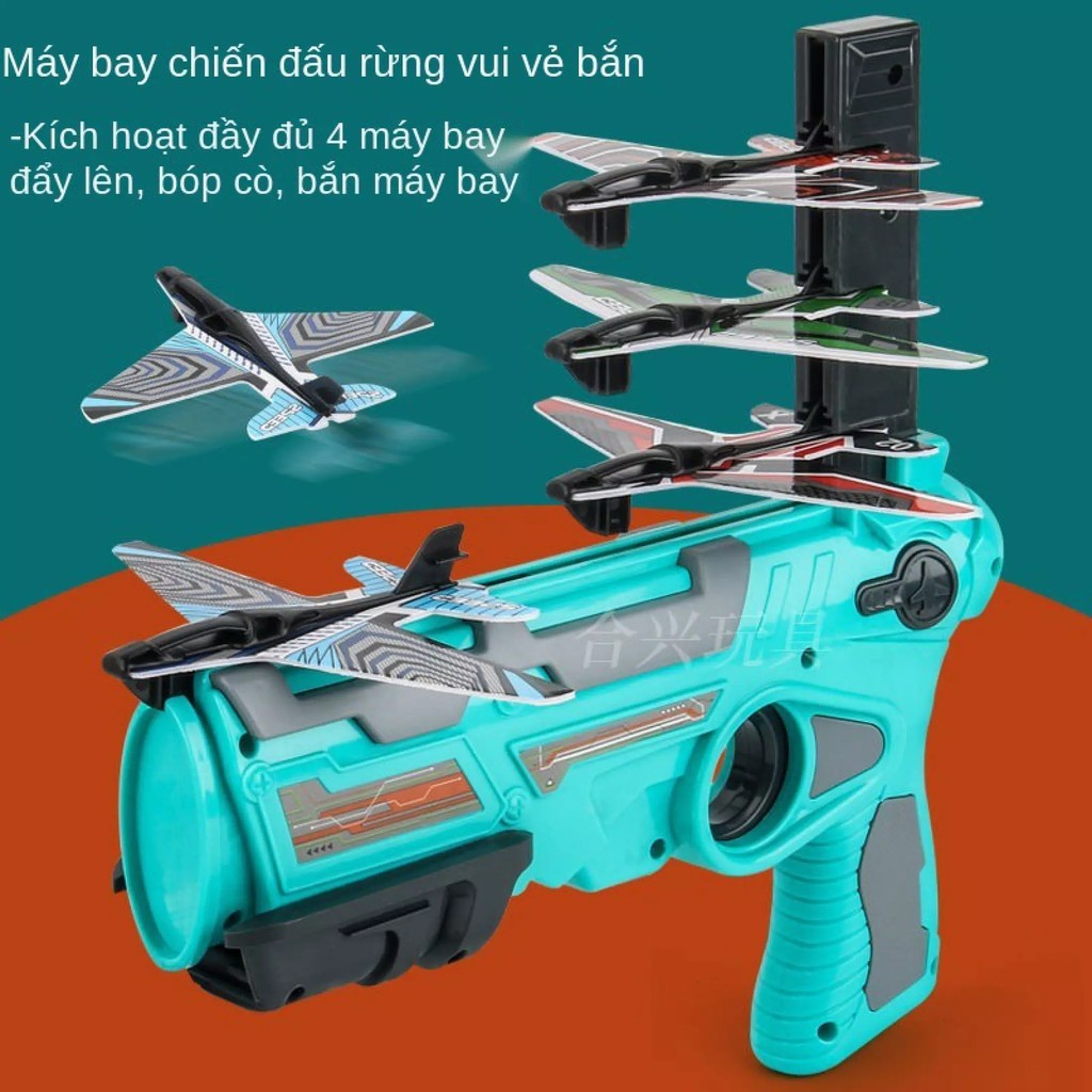 Airplane shooting toys for children, children's model glider airplane ...