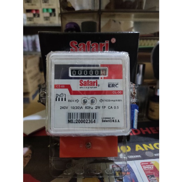 SAFARI SUB METER ANALOG | Shopee Philippines