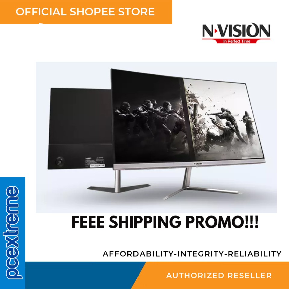 Nvision XC24A 24 inches 75Hz Curve Monitor (Black) | Shopee Philippines
