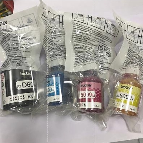 GENUINE BROTHER BT-D60/BT-5000 (BLACK, CYAN, MAGENTA, YELLOW) | Shopee ...