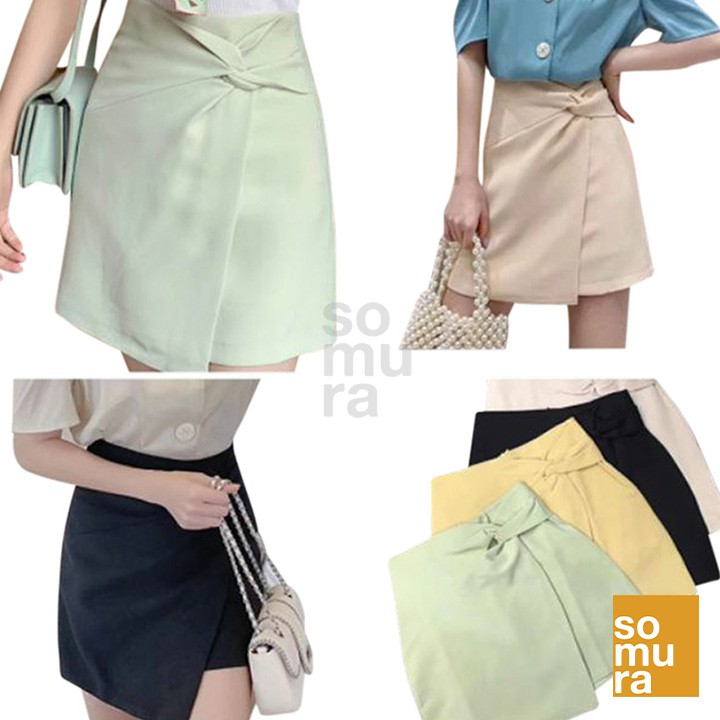 Ribbon Side Skirt (SM708) | Shopee Philippines