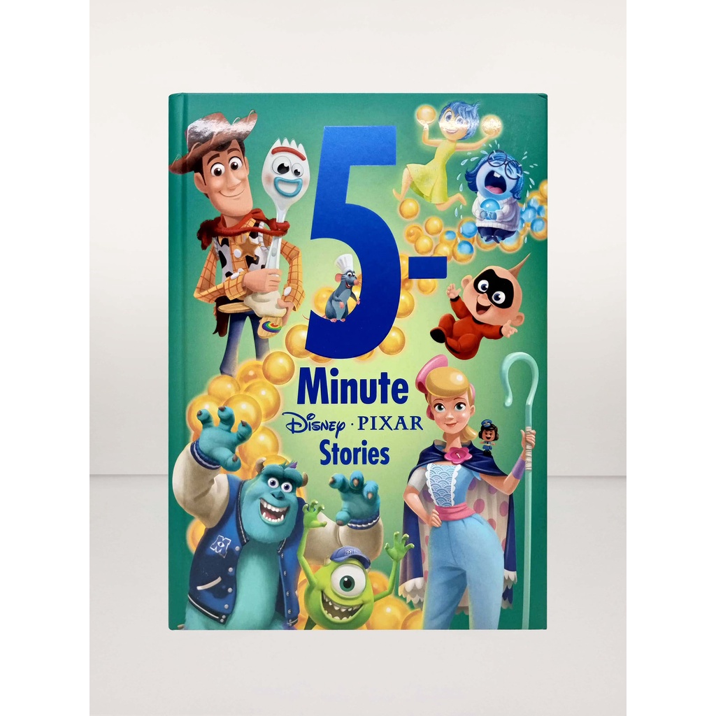 DISNEY PIXAR: 5-Minute Disney Pixar Stories (HARDCOVER) (PADDED COVER ...