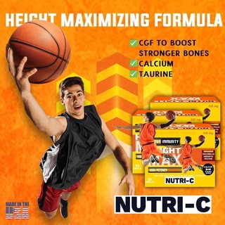 NUTRI-C TALL Height Maximizing Formula (20 CAPSULE) | Shopee Philippines