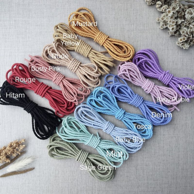 Threaded Rubber Rope (10 Meters) | Shopee Philippines