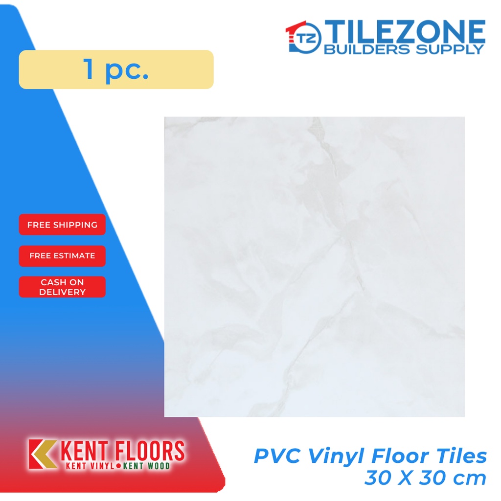 Kent PVC Vinyl Floor Tiles 30x30cm (isang piraso) Pumili sa variations ...