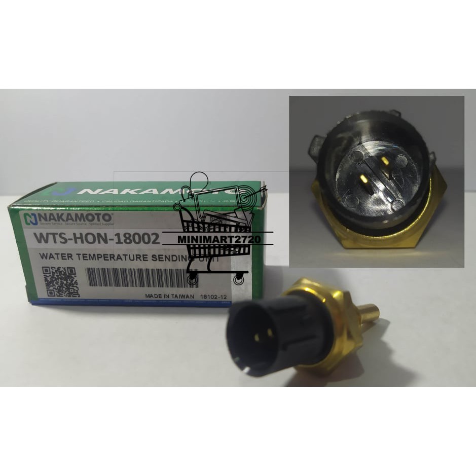 WATER TEMPERATURE SENSOR HONDA ACCORD 2000 WTS-HON-18002 NAKAMOTO MADE IN TAIWAN | Shopee ...