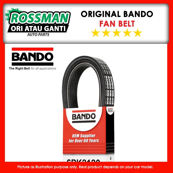 Bando Fan Belt 4PK880 for Toyota Harrier 3.0 Estima 3.0 | Shopee ...
