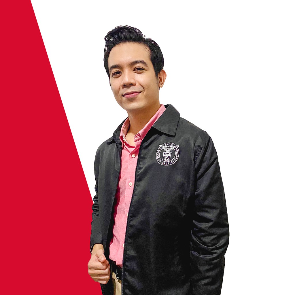 UPBEAT University of the Philippines Corporate Jacket with collar ...