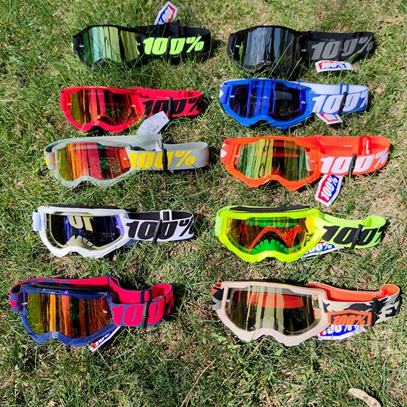 100% High Quality Motocross Goggles MX Downhill Racing Goggles Mask ...