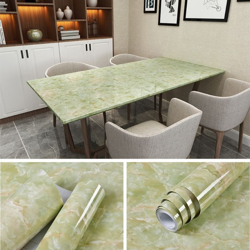 Waterproof Marble Wall Stickers Cupboard Table Kitchen Self Adhesive ...