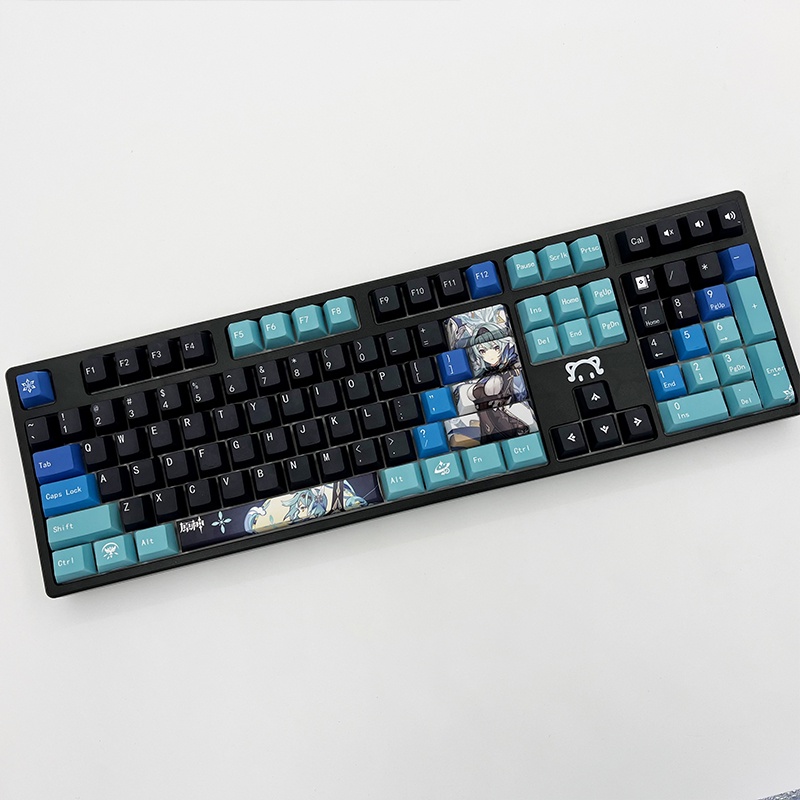 Genshin Impact Keycaps Hutao Youla Game Character Anime Keycap Cherry ...
