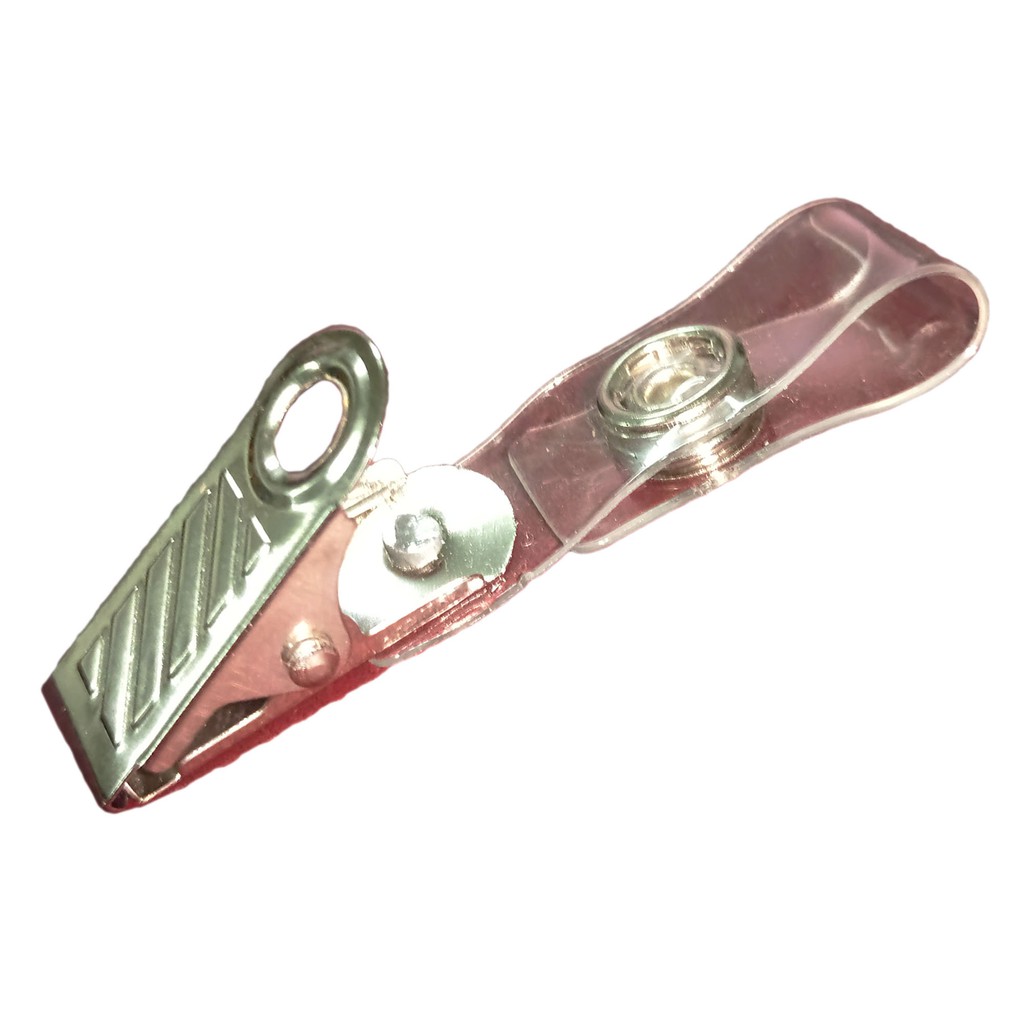 IDENTIFICATION CARD CLIP I.D CARD CLIP ALLIGATOR CLIP ( TINGI 2 PIECES ...